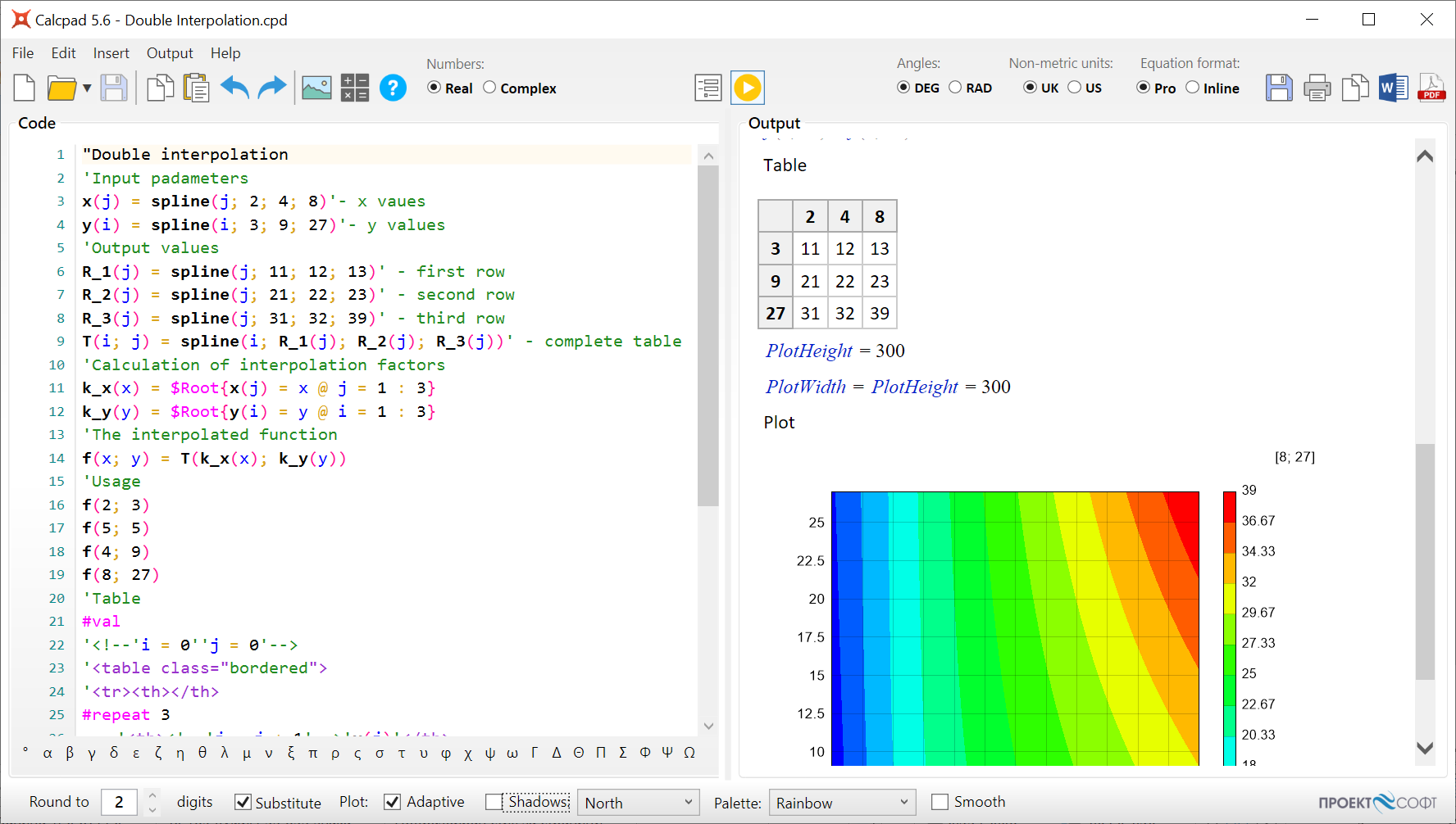 New version 5.6! – Calcpad