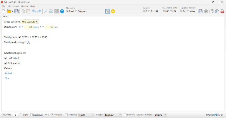 Calcpad – Engineering calculations for Cloud and Desktop