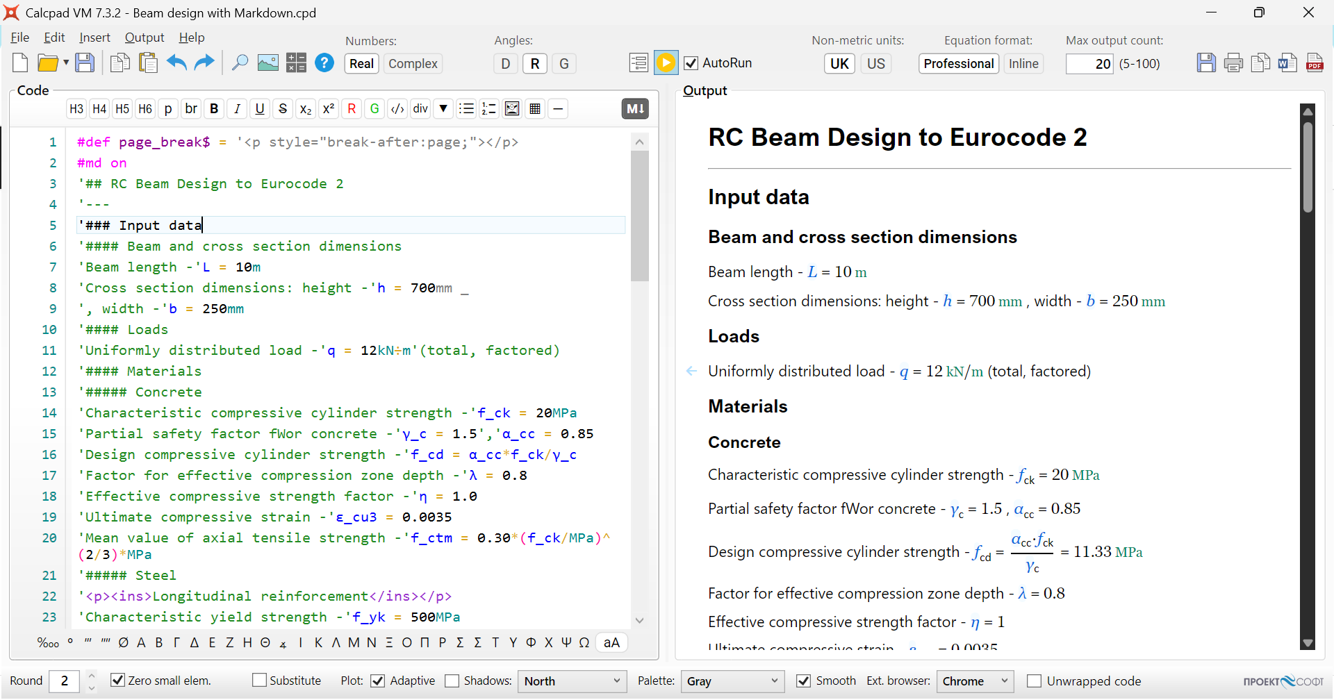 Calcpad – Engineering calculations for Cloud and Desktop